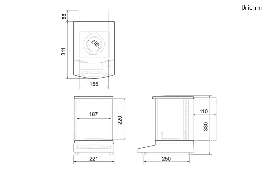 CAS Analytical Balance Capacity Scale - CAS India
